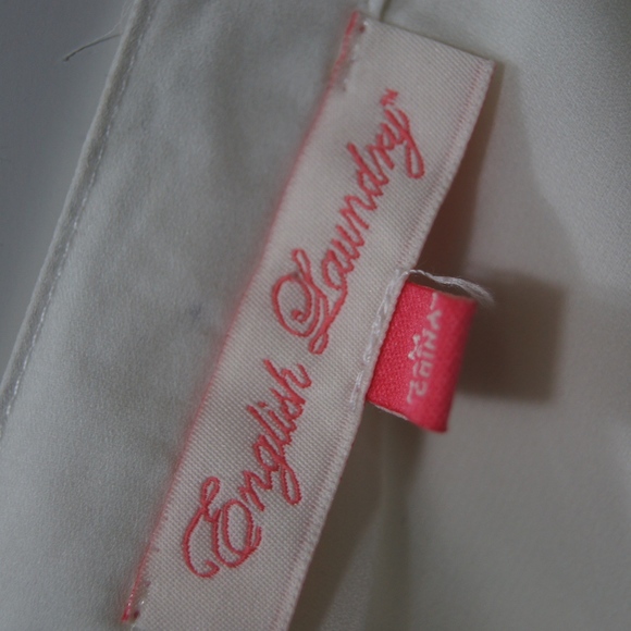 English Laundry | Tops | English Laundry Vneck With Rayon Black Sleeves ...